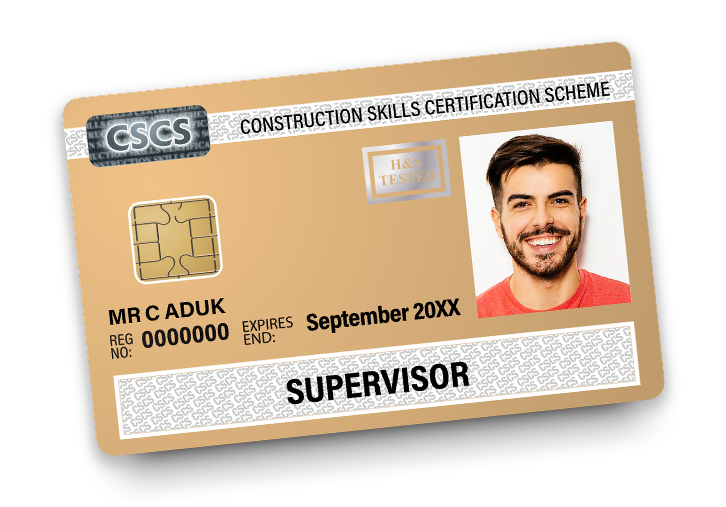 Gold CSCS Card | Supervisor Card NVQ Route | CADUK